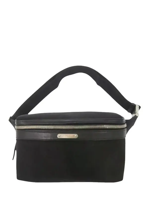 Saint Laurent 2016-2026 Canvas City Belt Bag - Black