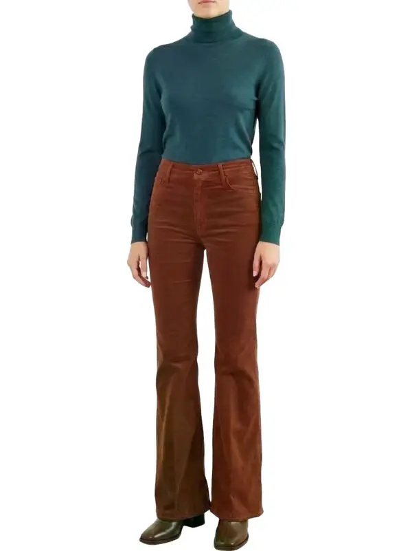 MOTHER The Doozy Corduroy Trousers - Brown