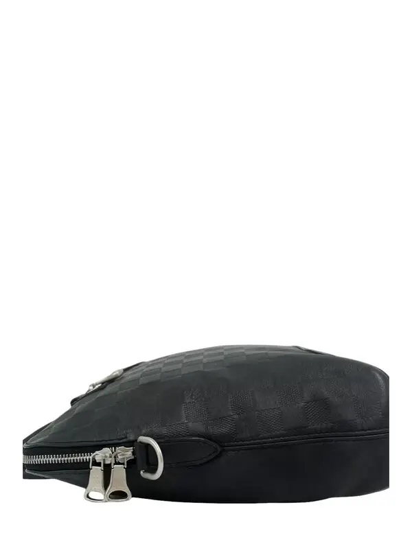 LOUIS VUITTON 2019 Damier Infini Avenue Soft Briefcase Business Bag - Black