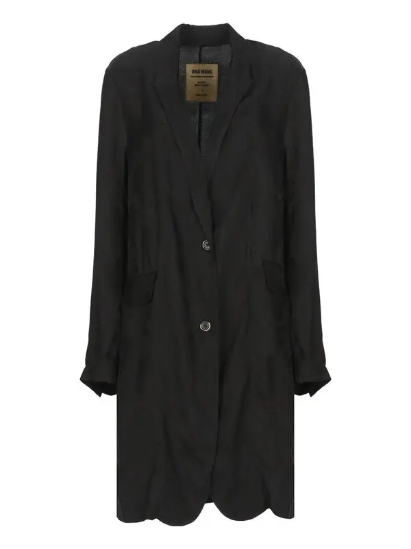 UMA WANG Katia Coat - Black