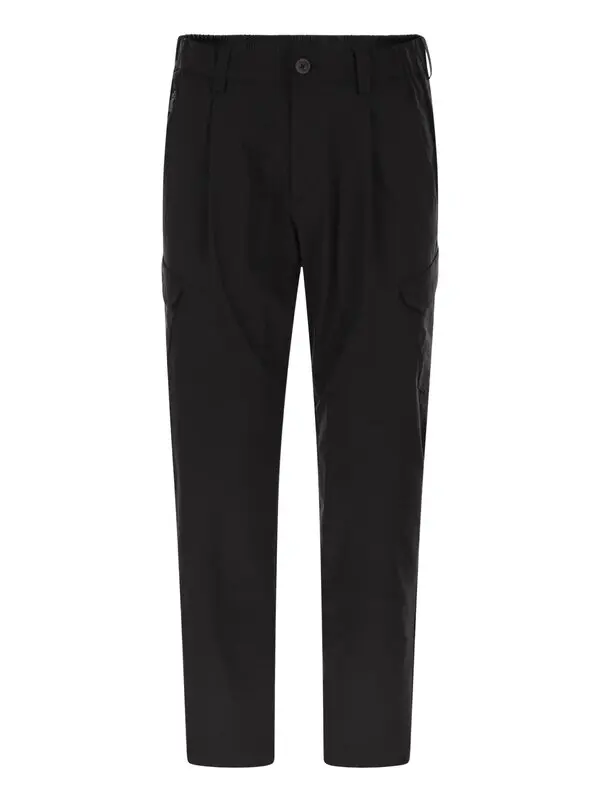 Herno Belt Loop Casual Pants - Black