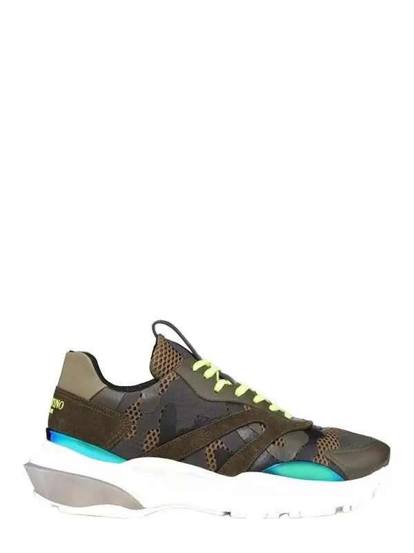 Valentino Garavani Camouflage Casual Sneakers - Black
