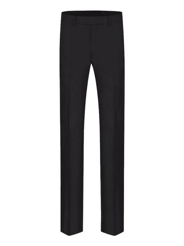 Dior Wool Straight Pants - Black