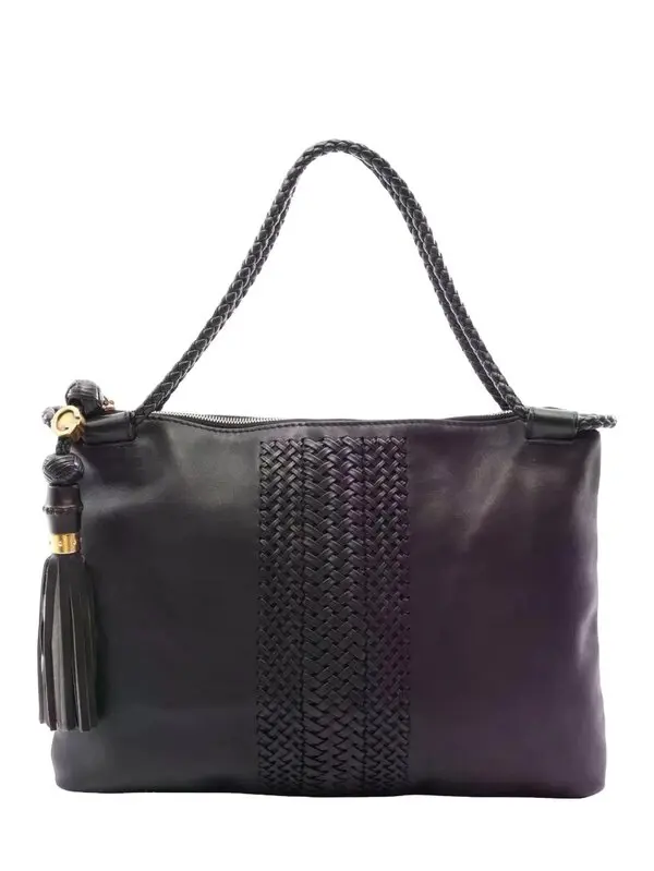 Gucci 2000-2012 Leather Handmade Tote Bag - Black