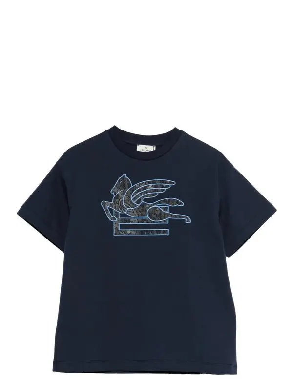 Etro Logo Short-sleeve T-shirt - Black