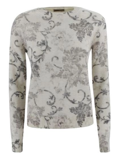 Herno Long Sleeve Crewneck Jumper - Gray