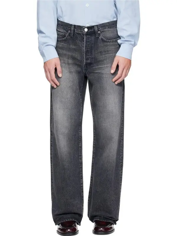SSSTEIN Loose Fit Jeans - Black