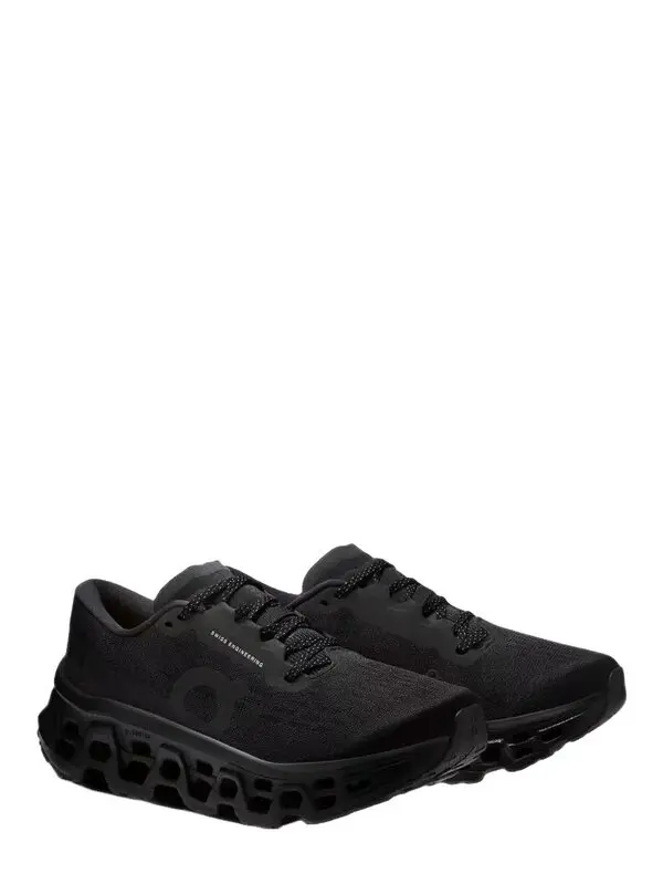 On Cloudmster 3 Lace-up Sneakers - Black