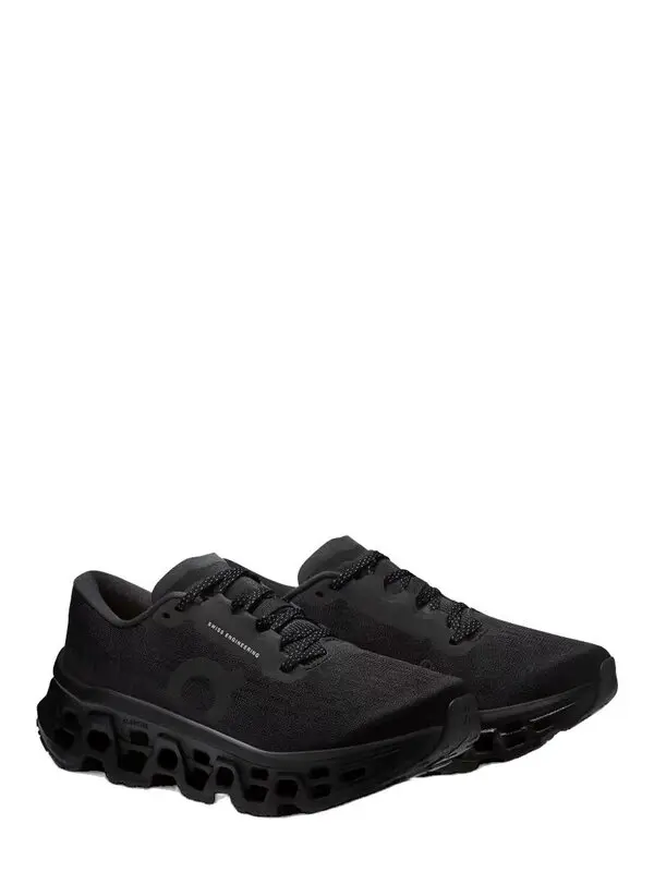 On Cloudmster 3 Lace-up Sneakers - Black