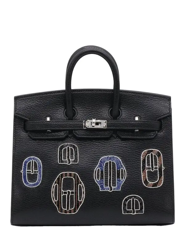 Hermès Birkin Bouclerie Moderne Chevre Palladium Hardware - Multi