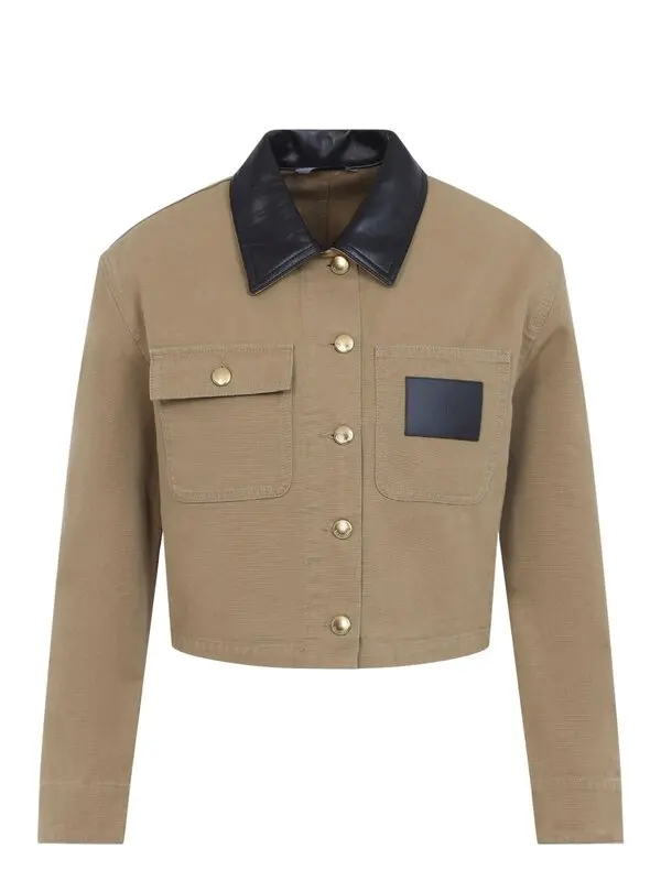Balenciaga Cropped Wrkwr Jacket - Multicolor