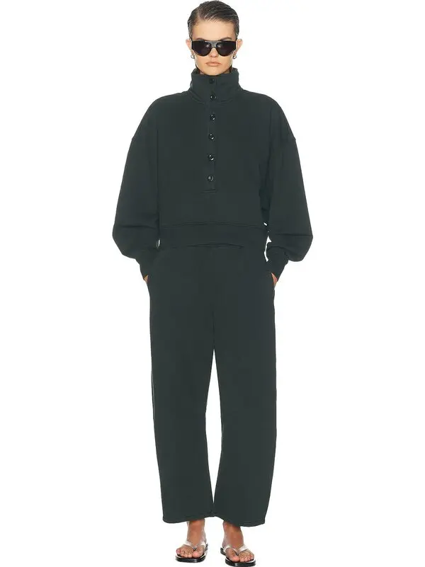 Citizens Of Humanity Mirelle Funnel Neck In Grey - Juniper