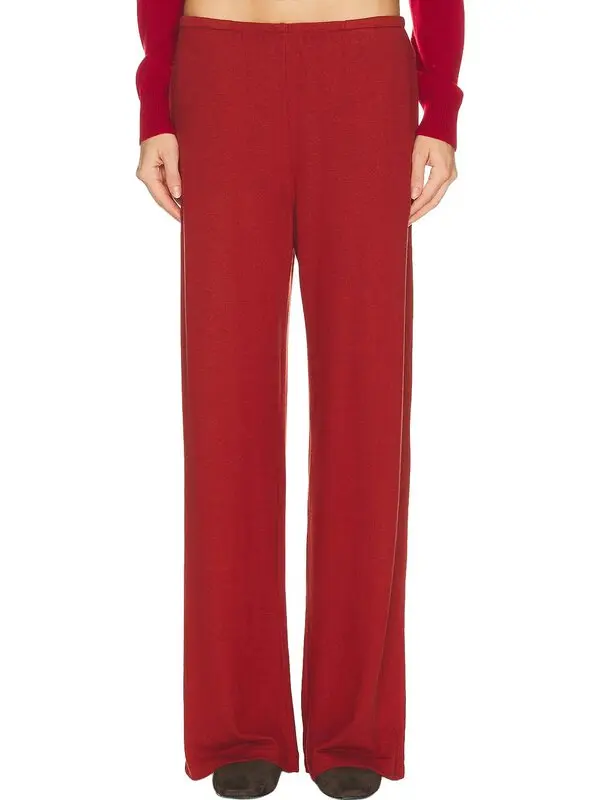 LESET Lauren Pocket Pant - Rust