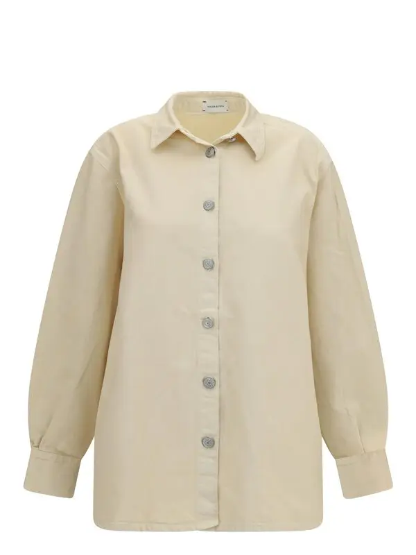 Magda Butrym Denim Shirt - Multicolor