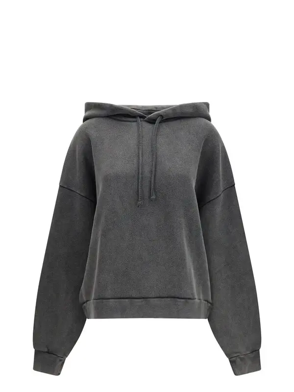 Acne Studios Cotton Hoodie - Gray