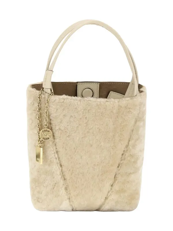 Chloé Spin Bouclé Bucket Bag - Multicolor