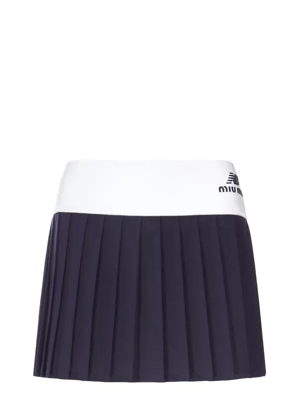 Miu Miu New Balance X Pleated Tennis Skirt Featuring Coco Gauff - Multicolor