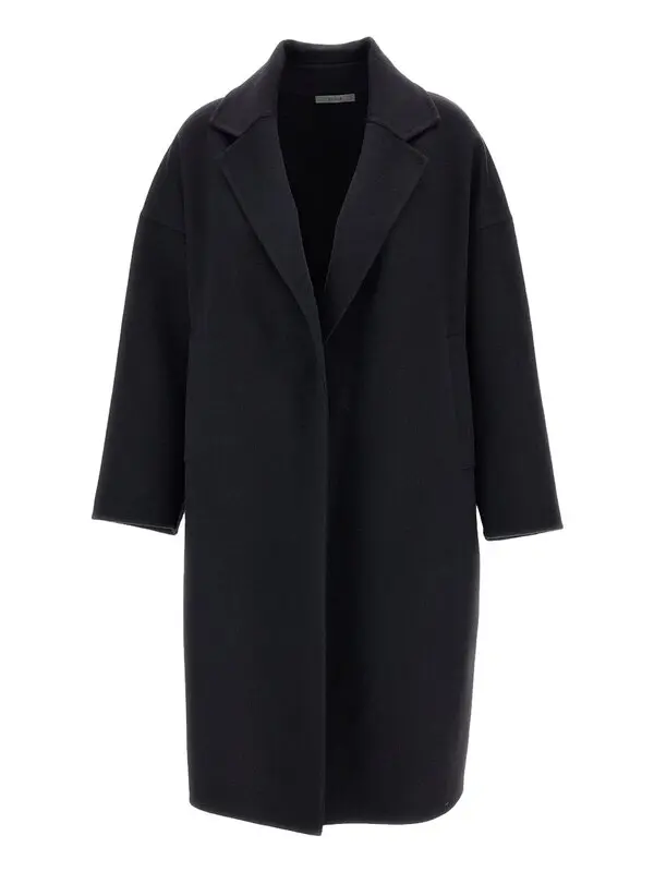 Dusan Cappotto Oversize In Cashmere - Marrone