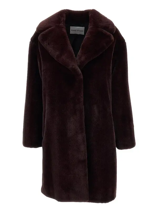 STAND STUDIO Cappotto Camille Cocoon - Rosso