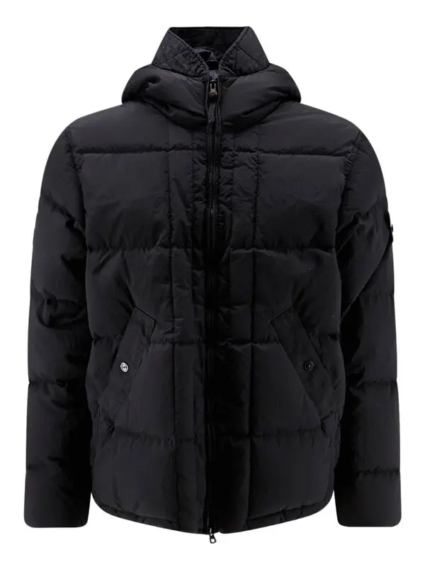 Stone Island Nylon Metal Down Jacket - Black