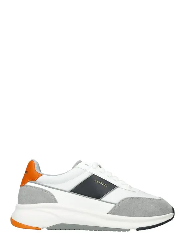 Axel Arigato Suede Genesis Neo Runner Sneakers - Grey