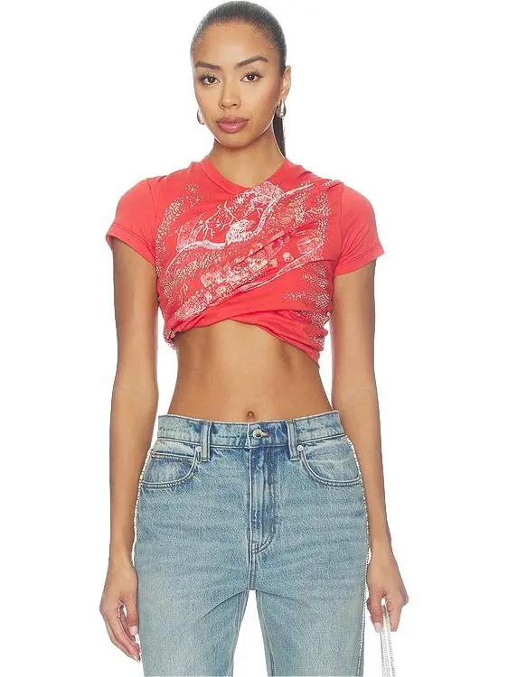 DIESEL® Wincy Top In Red - Formula Red
