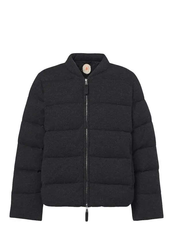 Jardin Des Orangers Cashmere Down Jacket - Grey