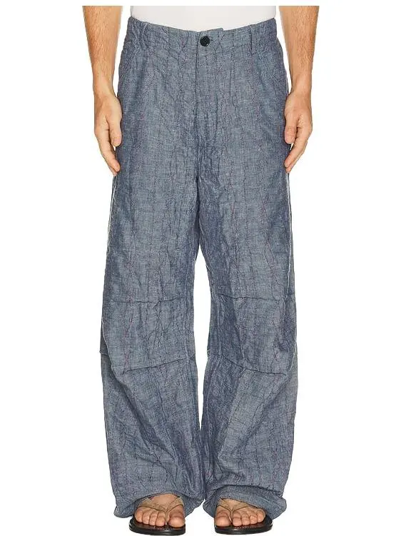 KARDO Abeer Pant In Blue - Chambray