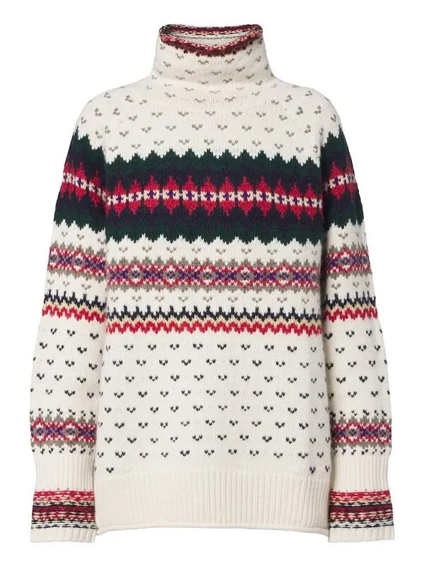Polo Ralph Lauren Fair Isle Wool, Cotton, And Alpaca Sweater - Multicoloured