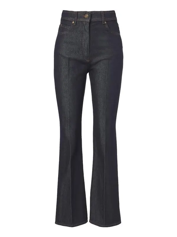 Max Mara High-rise Flared Jeans - Blue