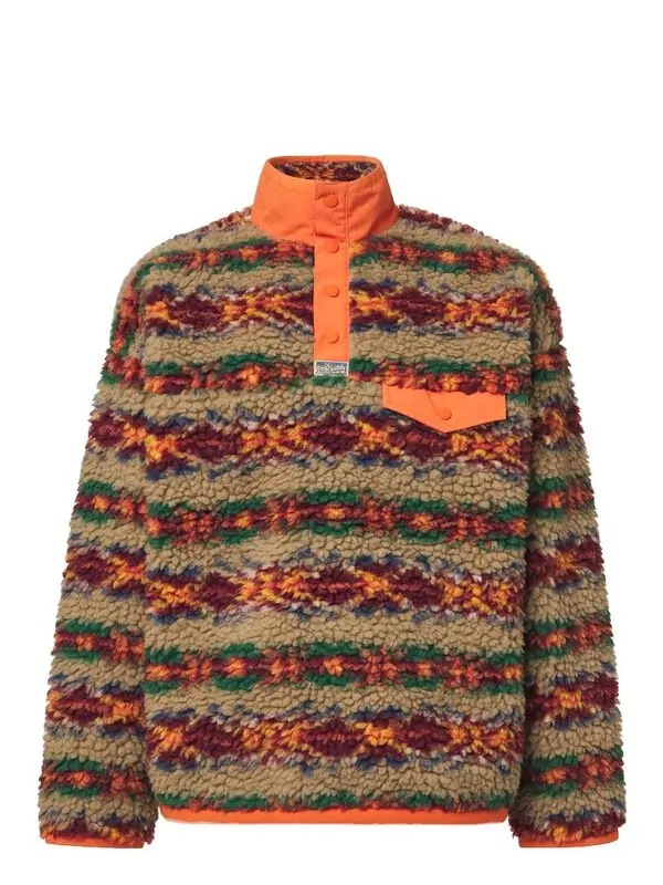 Polo Ralph Lauren Printed Fleece Sweater - Multicoloured