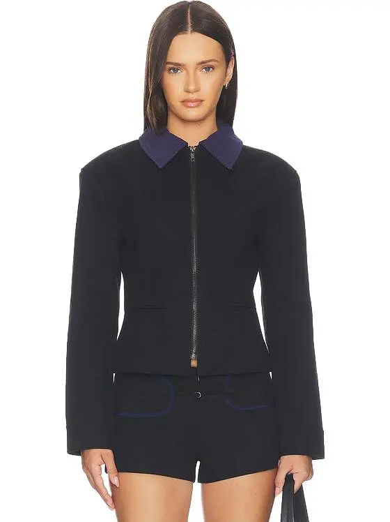 Lioness X Soho Jacket In Black - Noir