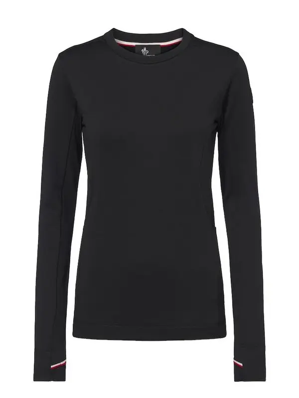 Moncler Polartec® Ski Top - Black