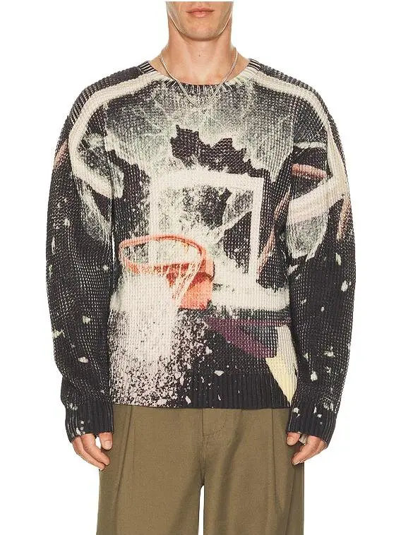 MARKET Break The Backboard Printed Sweater - Multi