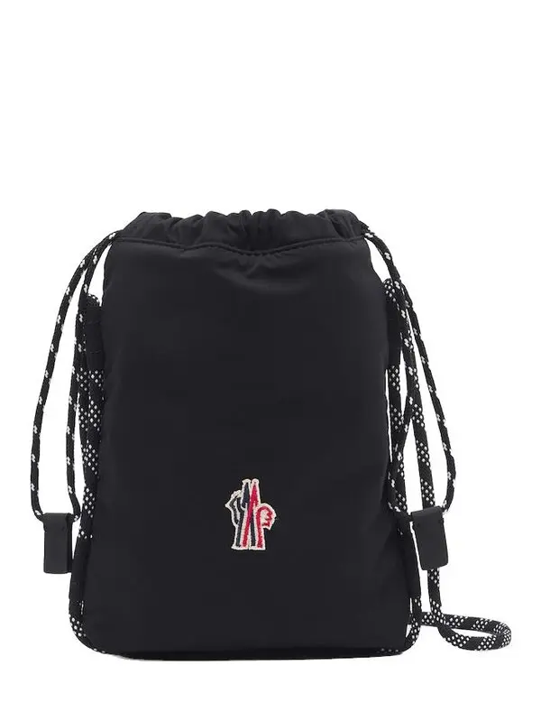 Moncler Makaio Small Technical Crossbody Bag - Black