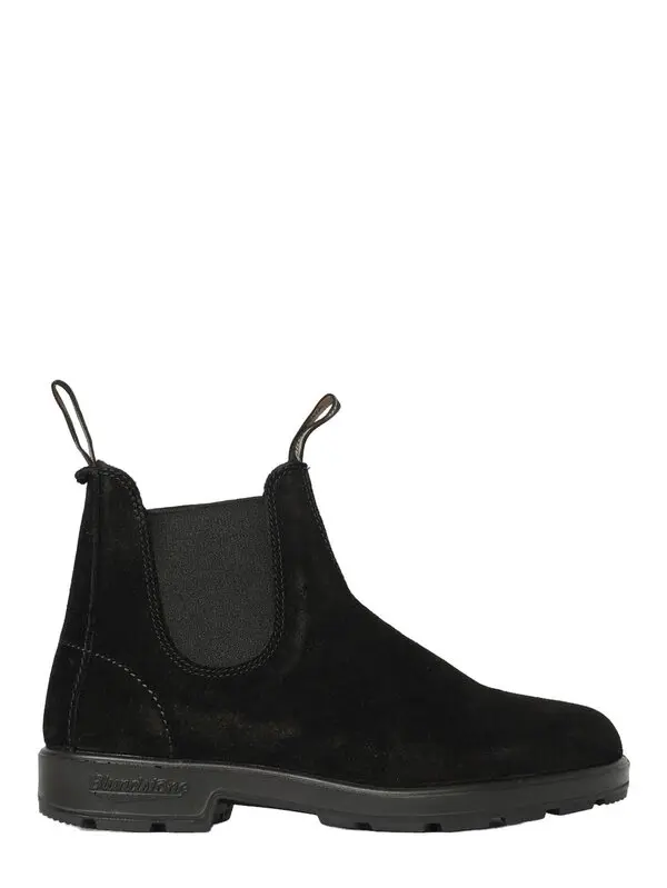 Blundstone 2405 Suede Chelsea Boots With Rubber Sole - Black