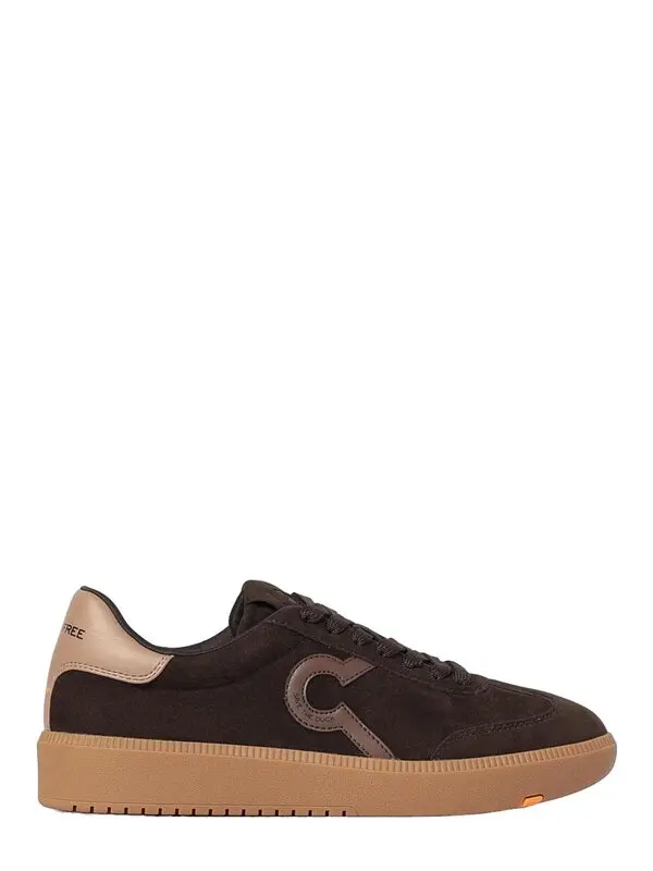 SAVE THE DUCK Low-top Sneakers In Vegan Leather And Recycled Pet With Bi Design - Brown