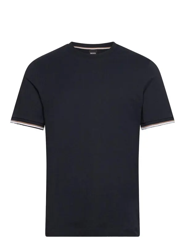 Hugo Boss Cotton T Shirt - Navy