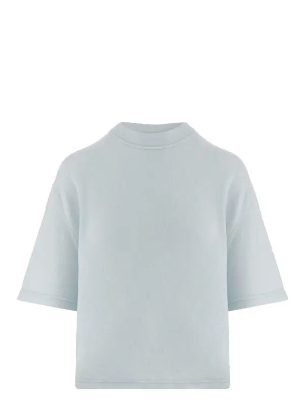 SA SU PHI Cashmere Sweater - Light Blue