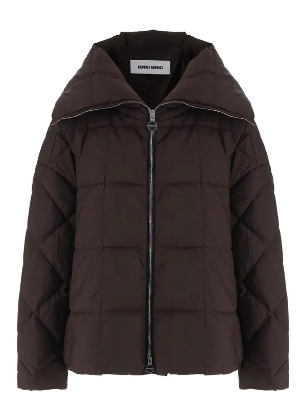IENKI IENKI Cozy Arco Short Down Jacket - Brown