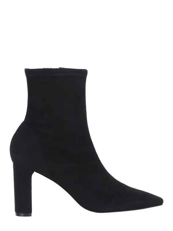 ARTEANA Marcella Suede Ankle Boots - Black