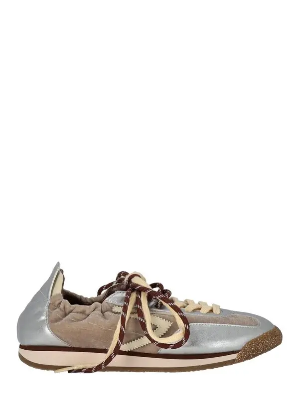 PURAAI 6.02 Panther Velvet Radio Sneaker - Silver