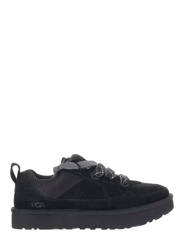 UGG Lo Lowmel Suede Sneakers - Black