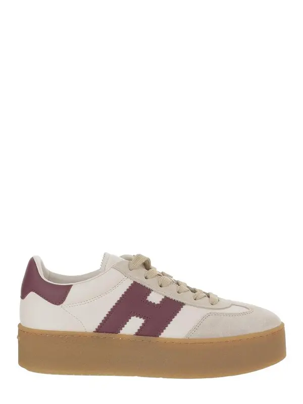 Hogan H698 Leather Sneakers - Multi