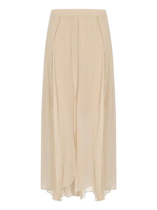 Marella Zattera Long Skirt - Beige