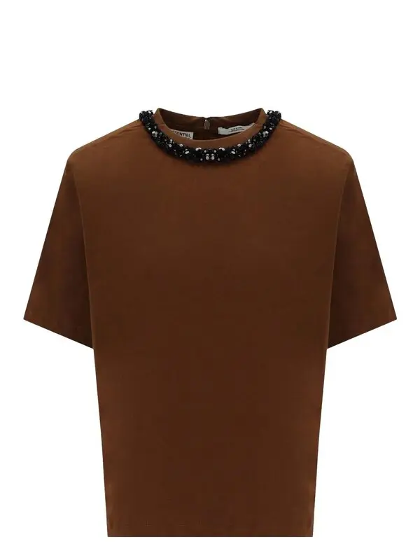 Essentiel Antwerp Kardinal T Shirt - Brown