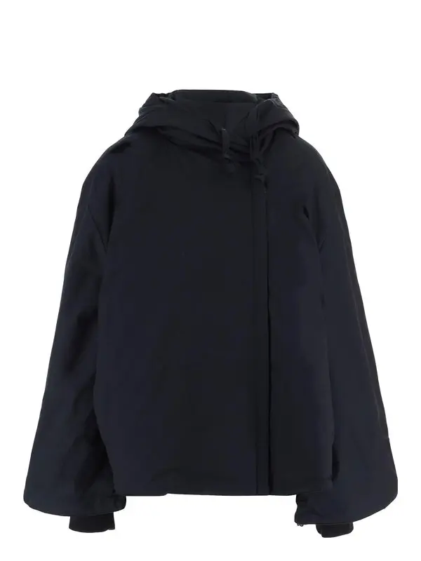 BY MALENE BIRGER Cotton Jacket With Hood - Black