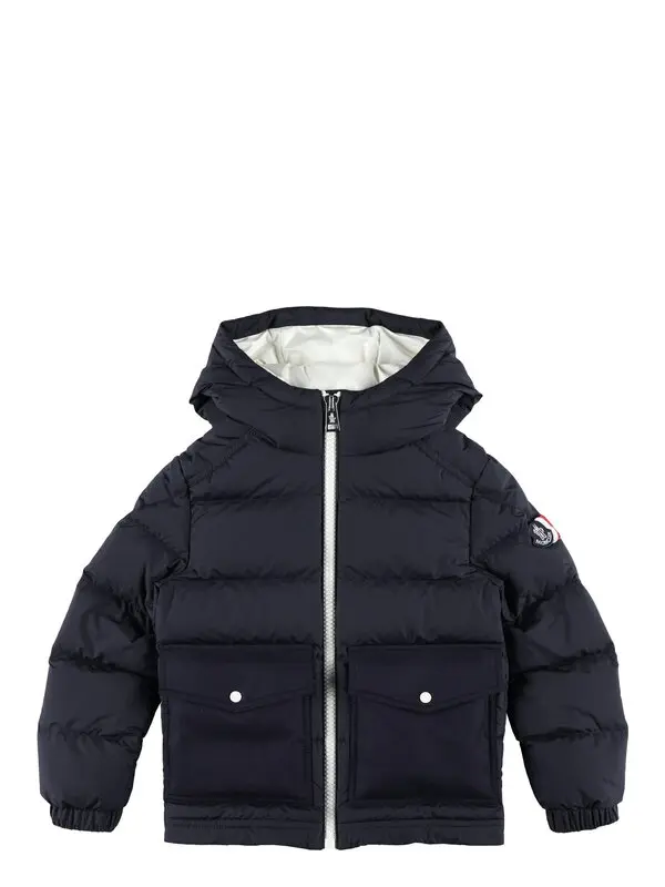 Moncler Coats - Blu