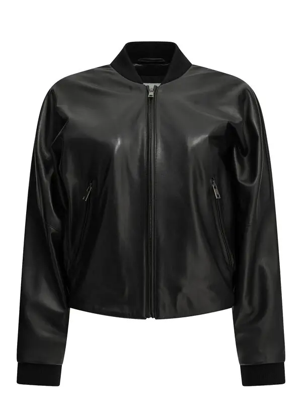 SEMPER Nappa Leather Jacket - Black