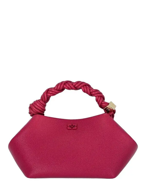 GANNI Bou Small Magenta Handbag - Fuchsia
